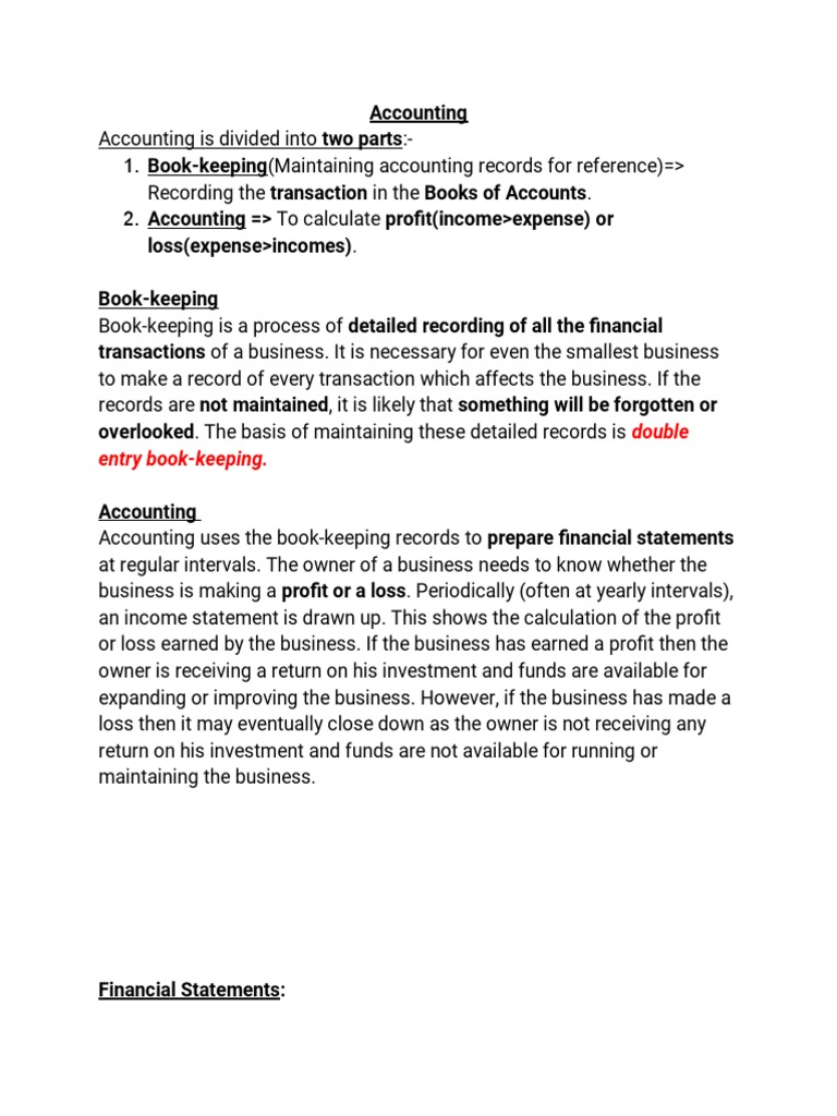 Understanding Accounting Basics | PDF | Debits And Credits | Bookkeeping
