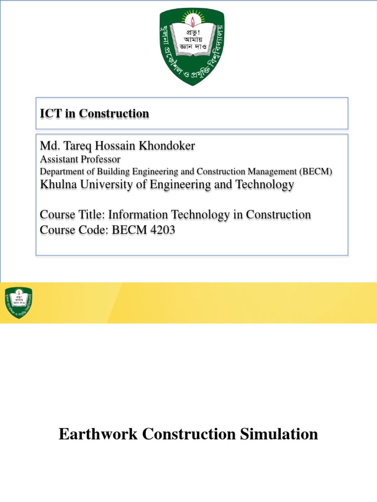 BECM 4203 - Lecture 4 | PDF | Loader (Equipment)