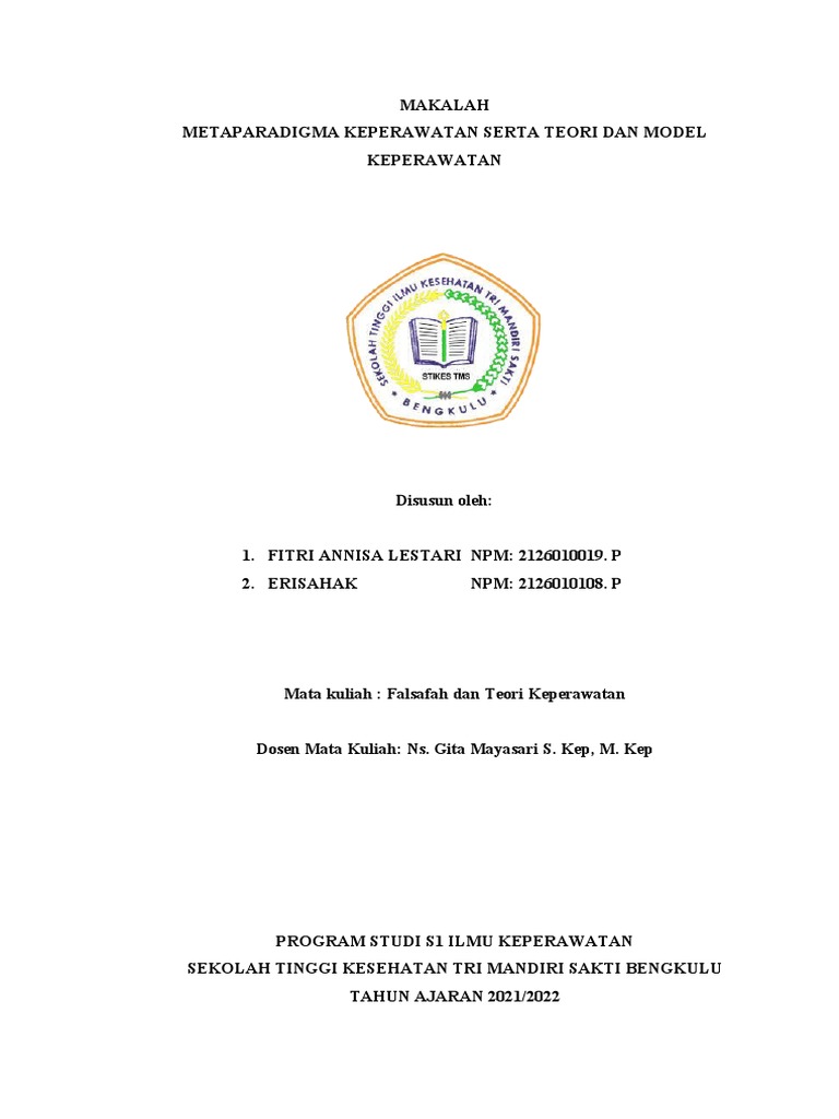 Makalah Metaparadigma Kep Kel 4 | PDF