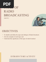 Introduction To Broadcasting | PDF | Broadcasting | Mass Media