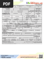 Nuevo Formulario 008 Emergencia 2021 | PDF | Historial médico ...