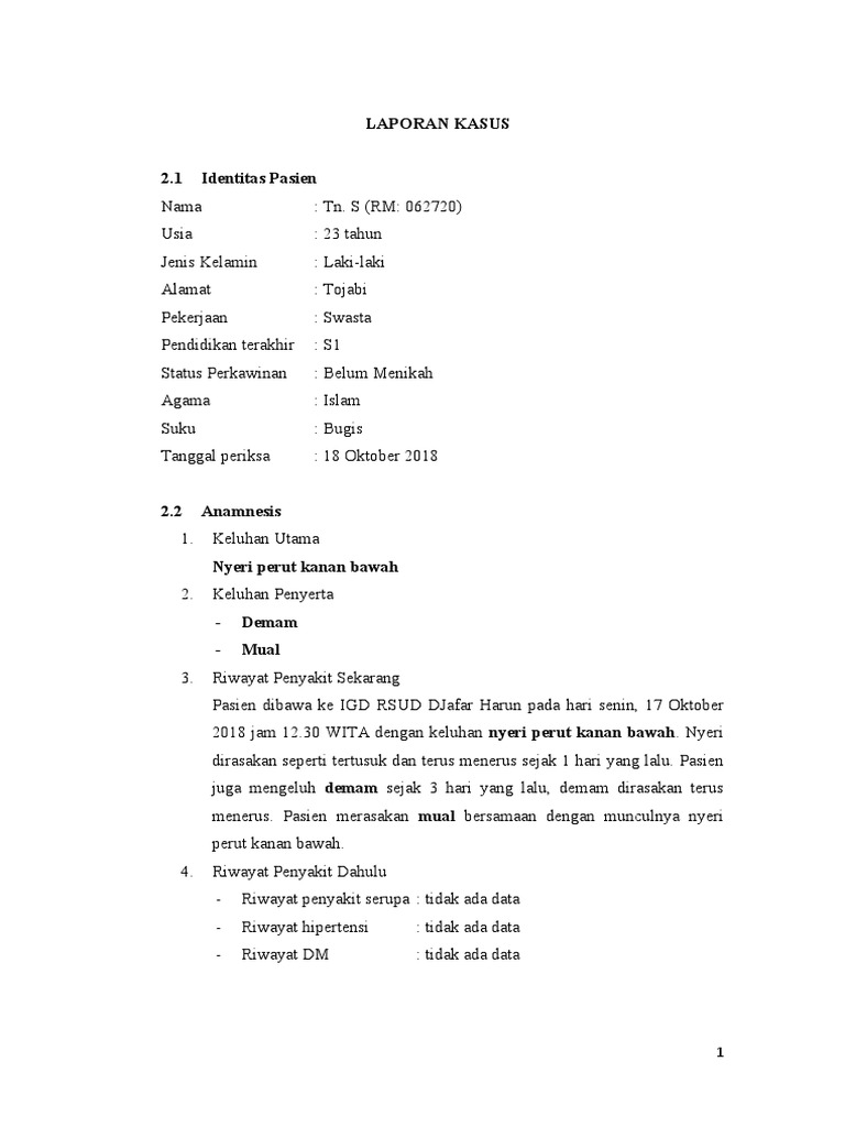 Lapsus App Akut | PDF