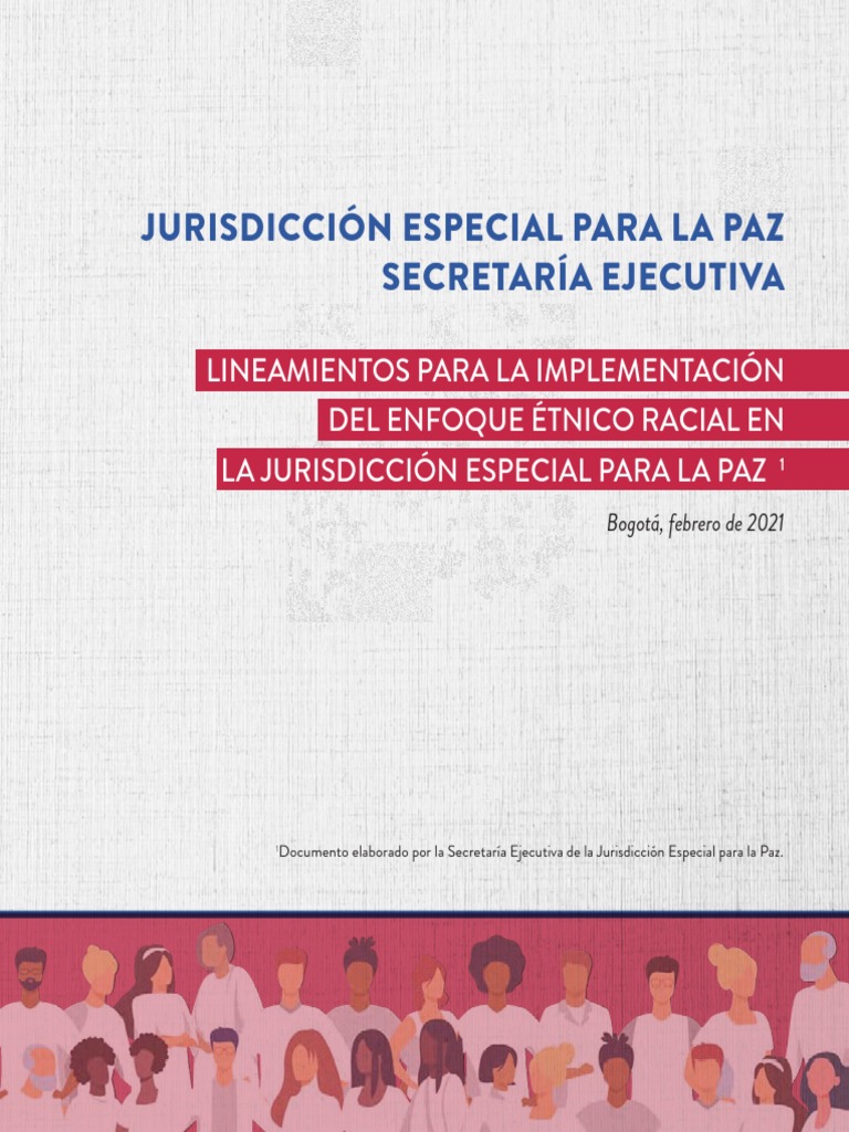 Lineamientos para La Implementación Del Enfoque Étnico Racial en La ...