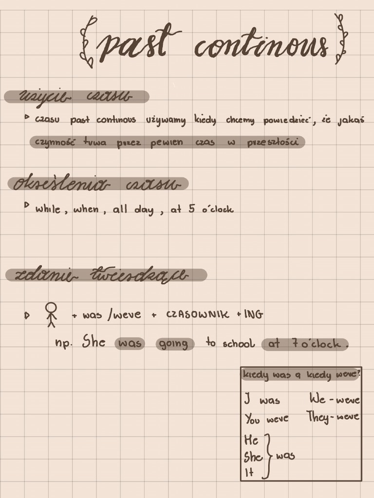 Past Continous | PDF