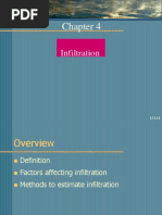 Factors Affecting Infiltration | PDF | Environmental Science | Natural ...