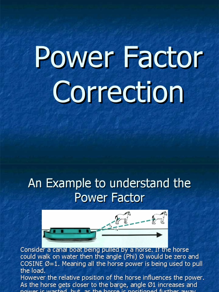 Power Factor Correction | PDF | Electric Motor | Electric Power ...