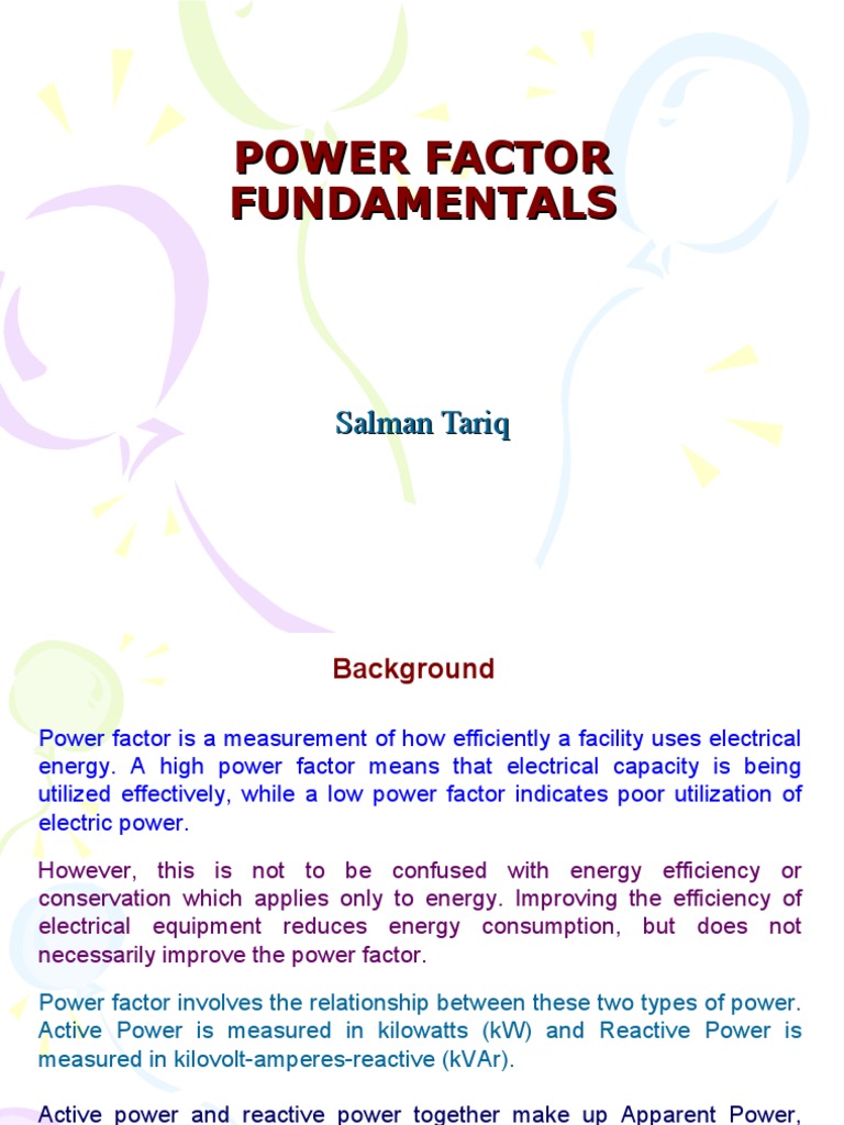 Understanding Power Factor Types | PDF | Ac Power | Electric Power