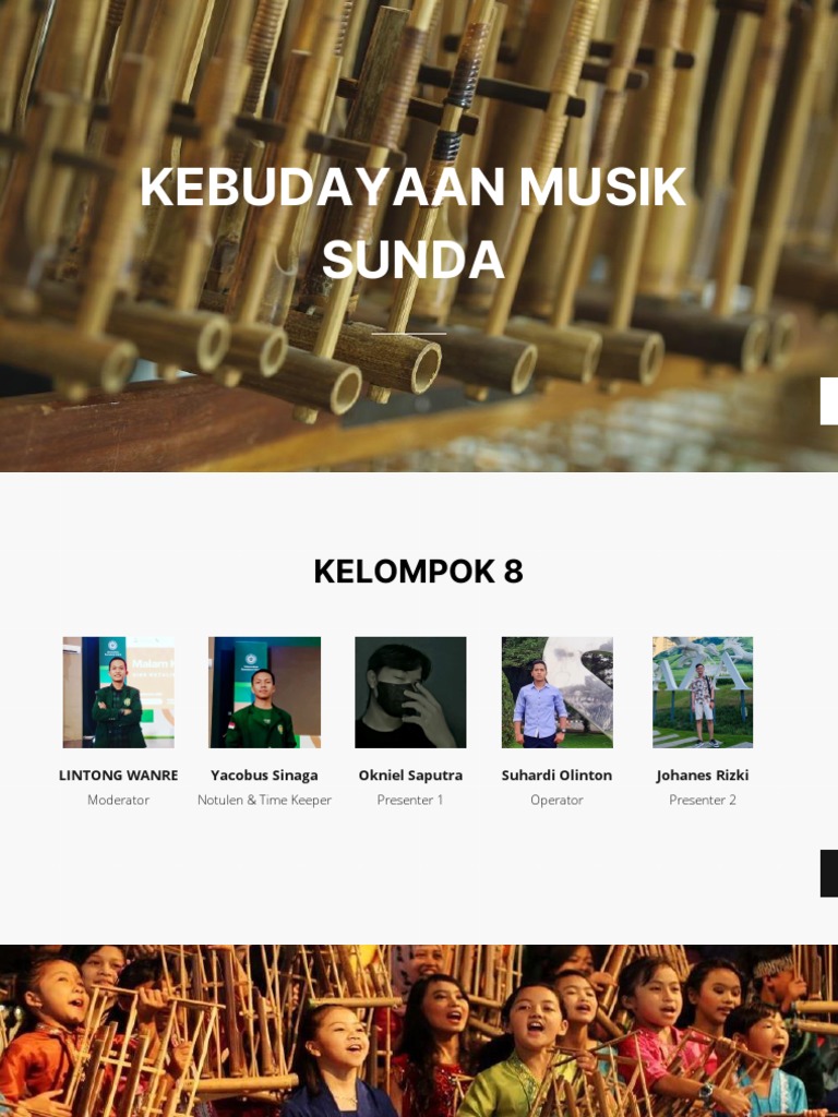 Alat Musik Tradisional Suku Sunda | PDF