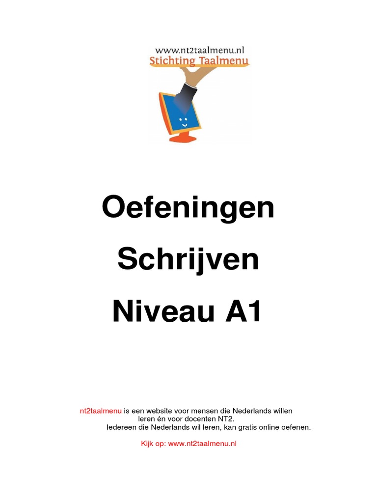 Schrijven A1 | PDF
