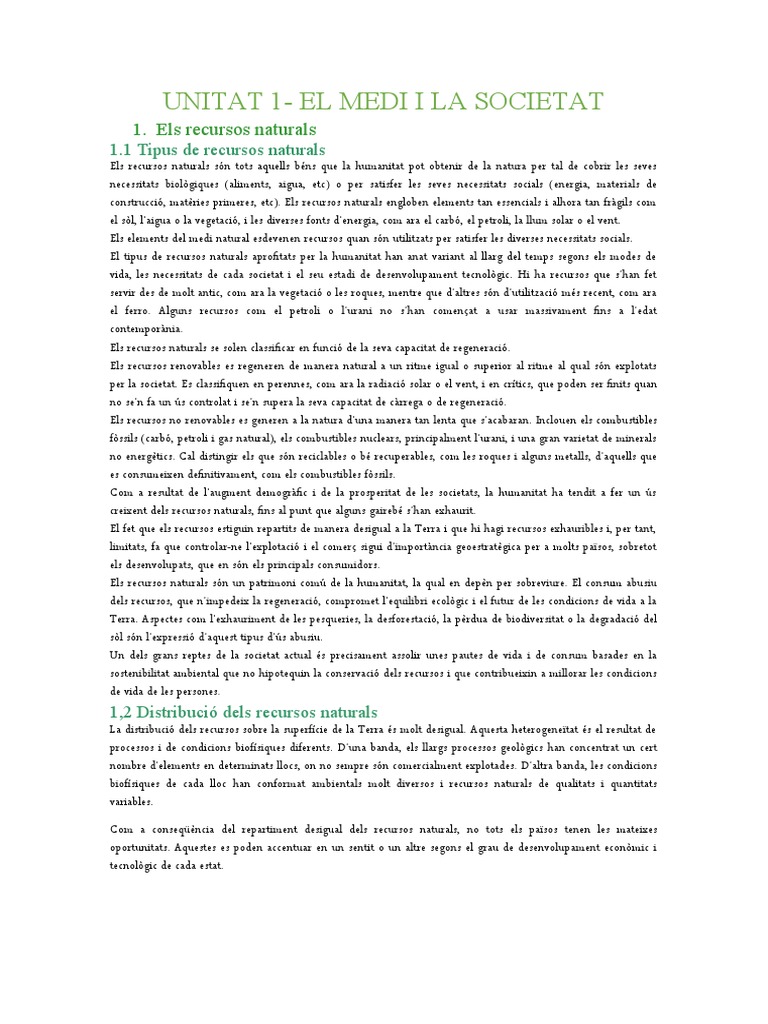 Unitat 1 | PDF