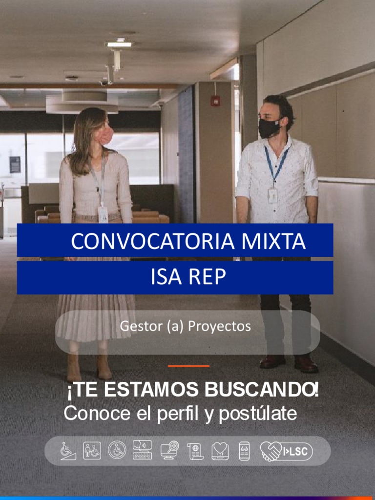 Convocatoria: Gestor de Proyectos ISA | PDF | Ingenieria Eléctrica | Gestión de proyectos