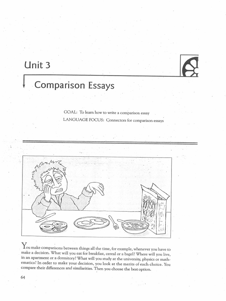 Unit3, Comparision Essays 64-85 | PDF