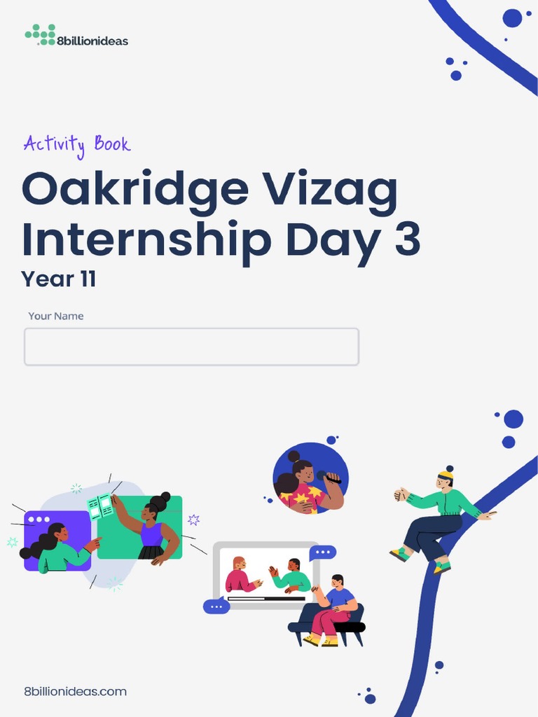 Oakridge Vizag Internship Day 3 | PDF