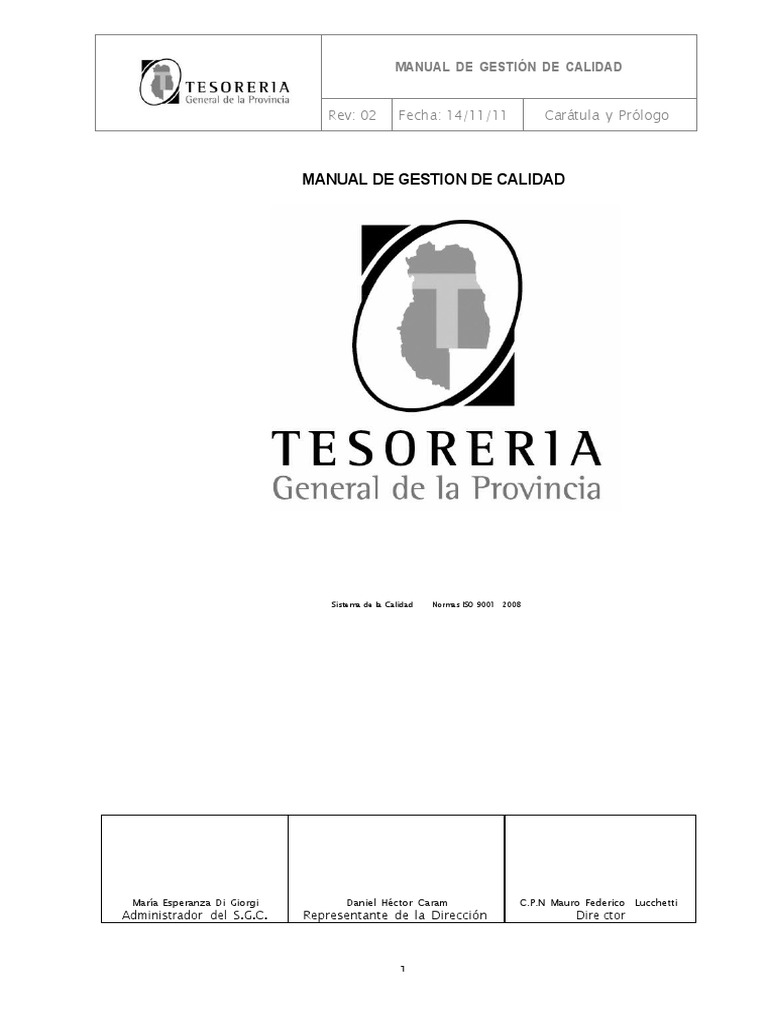 ISO Manual | PDF | Sistema de manejo de calidad | Calidad (comercial)