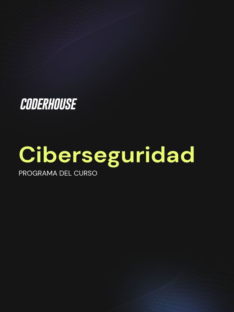 Ciberseguridad | PDF | La seguridad informática | Seguridad