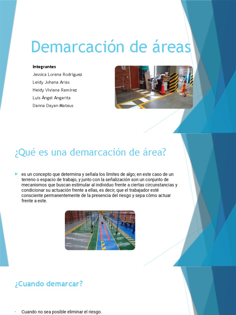 Demarcación de Áreas | PDF | Calle | Peatonal