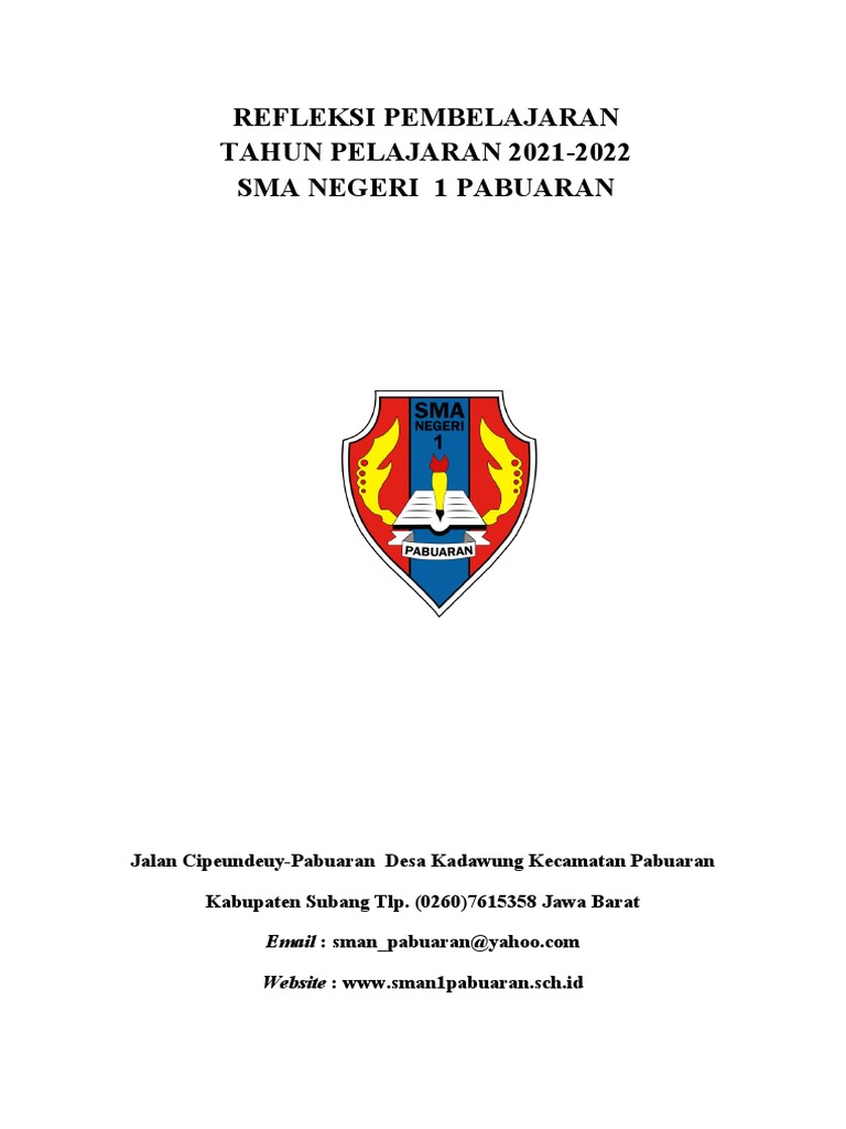 Refleksi Pembelajaran Pdf