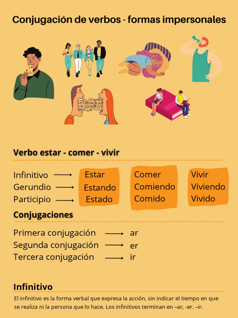 Conjugación de Verbos Impersonales | PDF | Verbo | Conjugación gramatical
