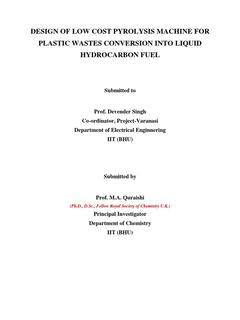 Plastic Waste Project | PDF | Waste Management | Waste