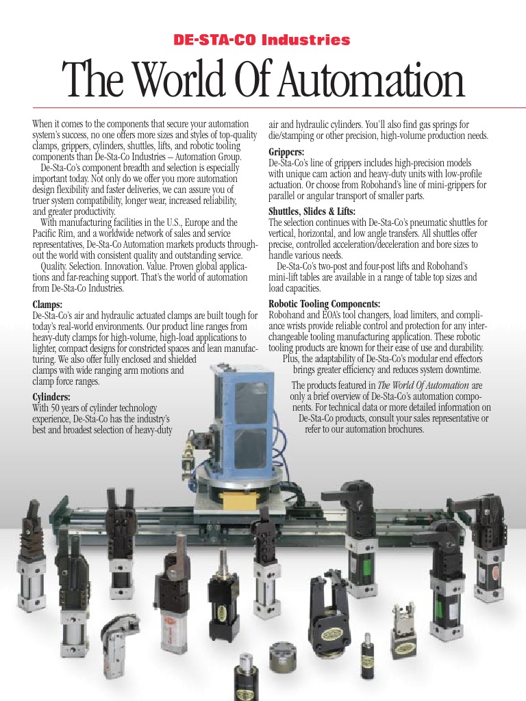 Pneumatic Automation | PDF | Automation | Actuator