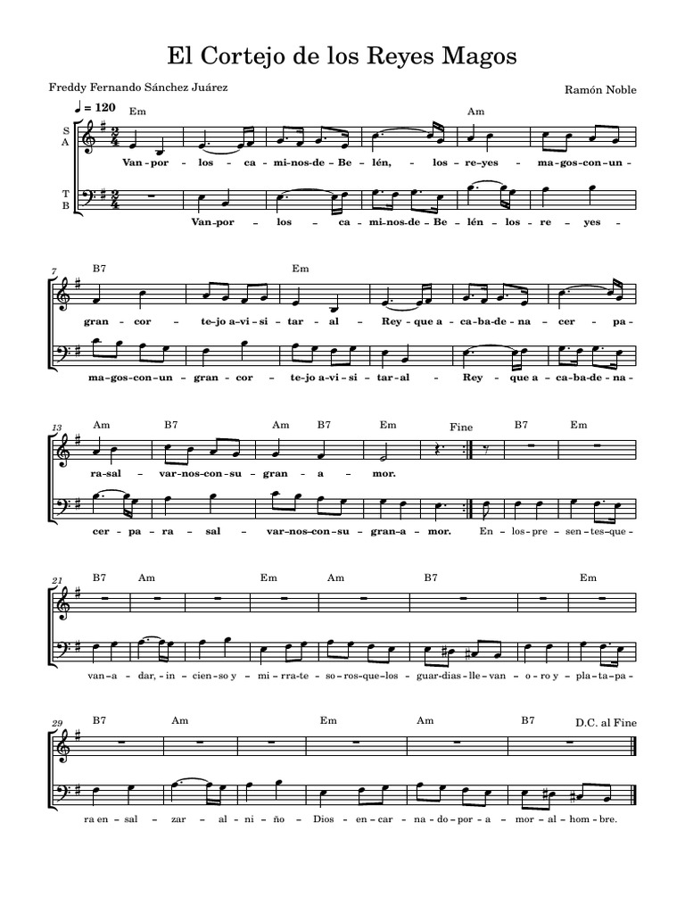 El Cortejo de Los Reyes Magos | PDF