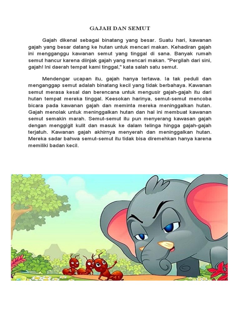 Gajah Dan Semut | PDF