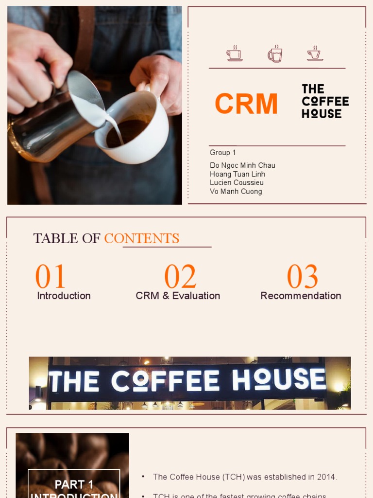 CRM Strategies for Coffee Shops | PDF | Customer Relationship ...