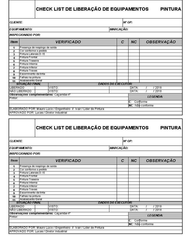 Check LIST - Pintura | PDF | Pinturas | Artes Plásticas