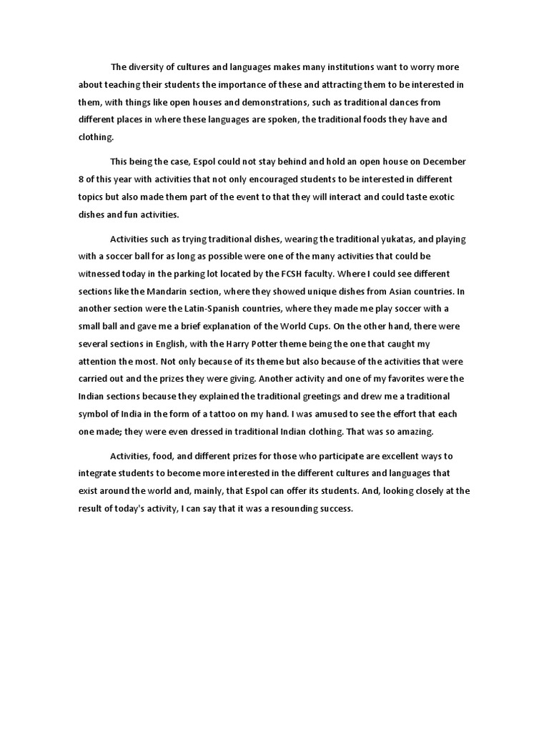 CULTURAL Festival REPORT | PDF