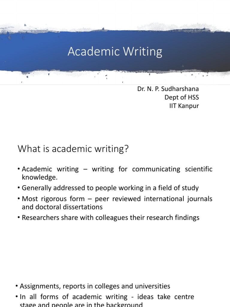 Understanding Academic Writing Essentials | PDF | Water | Water Scarcity