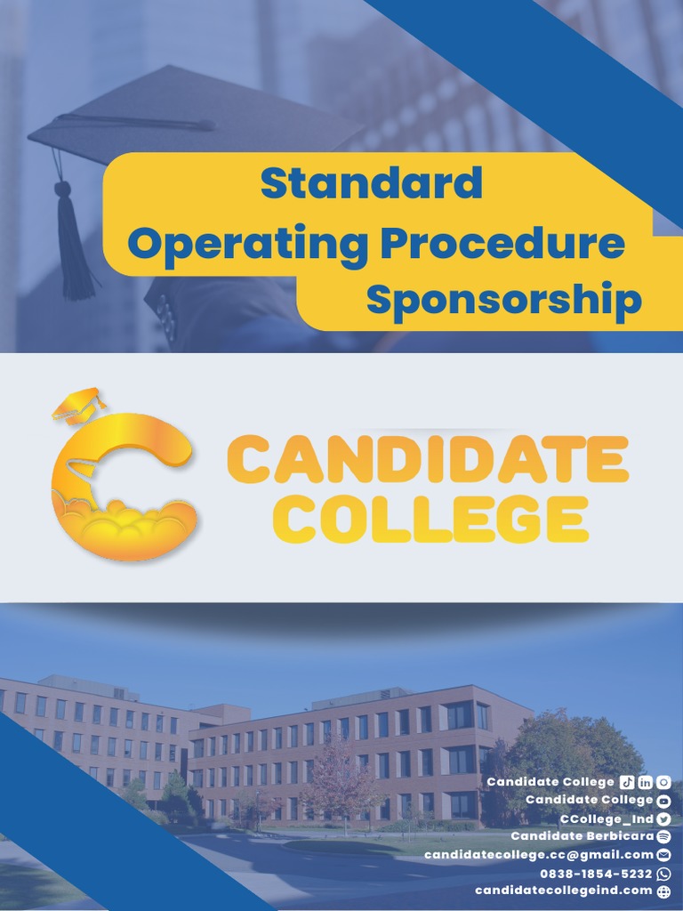 SOP PR (Sponsorship) | PDF