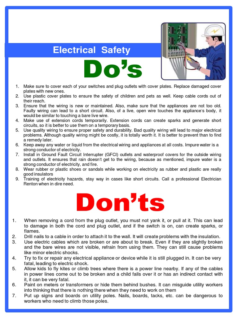Electrical Safety Essentials | PDF | Electrical Wiring | Crane (Machine)