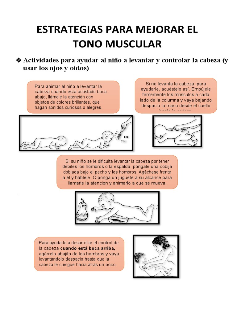 Estrategias para Mejorar el Tono Muscular Infantil | PDF | Relaciones ...