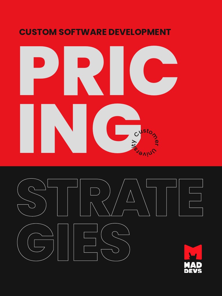 Custom Software Development Pricing Strategies Ebook New | PDF | Cost ...