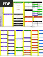 Playcall Sheet Blank Template | PDF | American Football | Sports