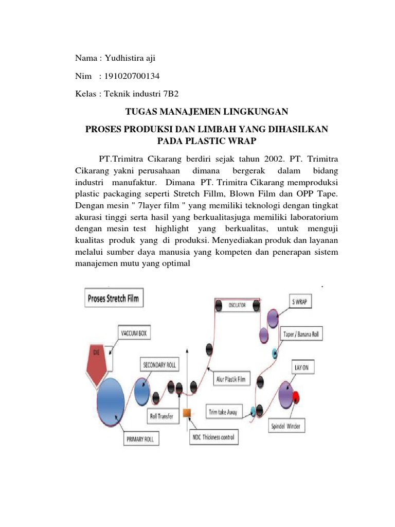 Pembuatan Plastik Progres 3 | PDF