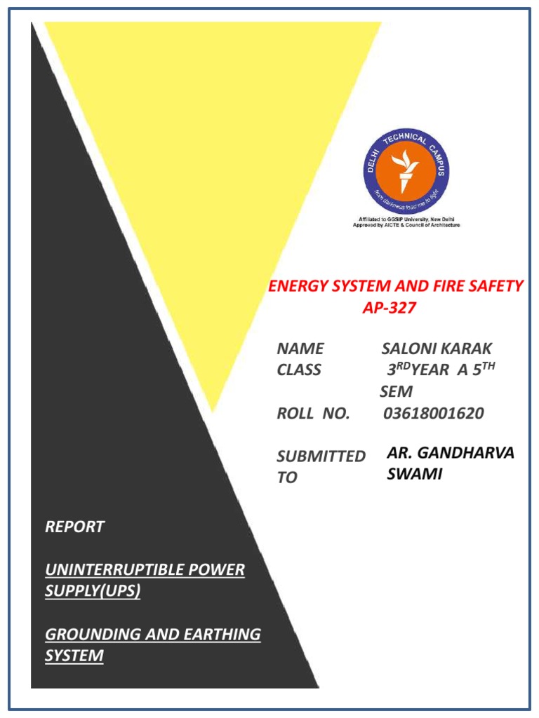 Grounding and Earthing System | PDF | Power Supply | Electrical Wiring