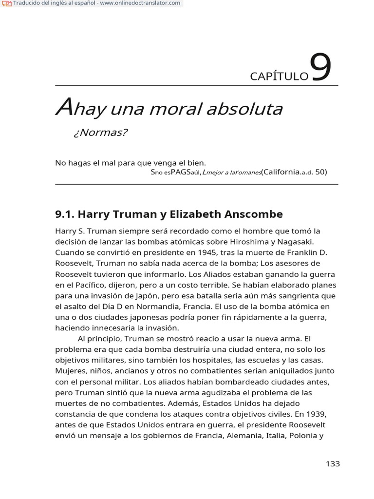 Are There Absolute Moral Rules En es PDF Immanuel Kant Mentira