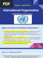 United Nations and Its Organizations | PDF | United Nations Security ...