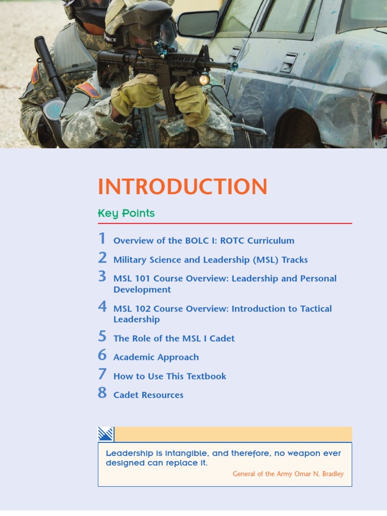 MSL 101: Leadership and Development Overview | PDF | Leadership ...