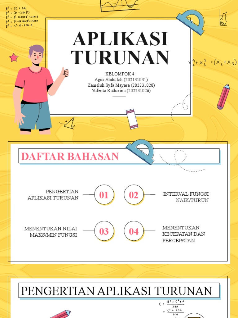 Aplikasi Turunan | PDF