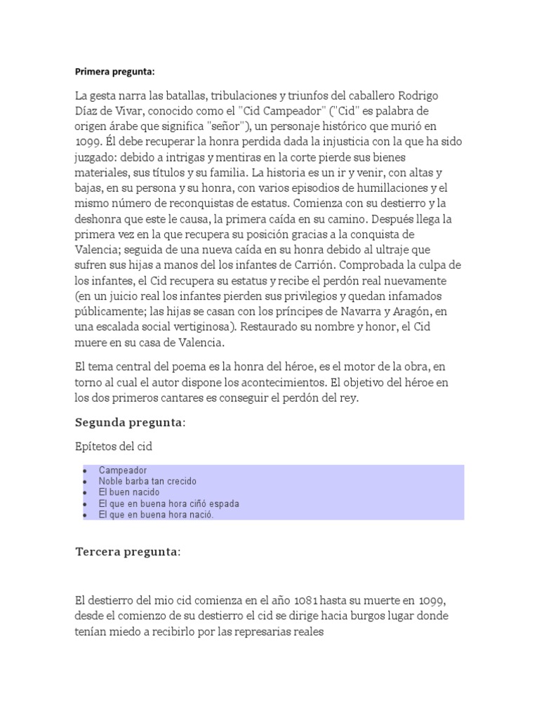 Primera Pregunta | PDF