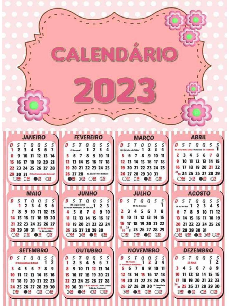 Datas Comemorativas de 2023 | PDF | Ciências Sociais | Turismo