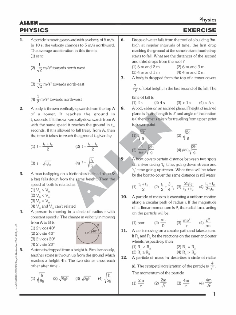 Sat Physics | PDF