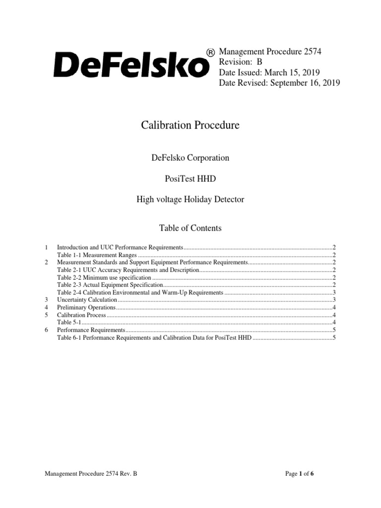 MP 2574 | Download Free PDF | Calibration | Specification (Technical ...