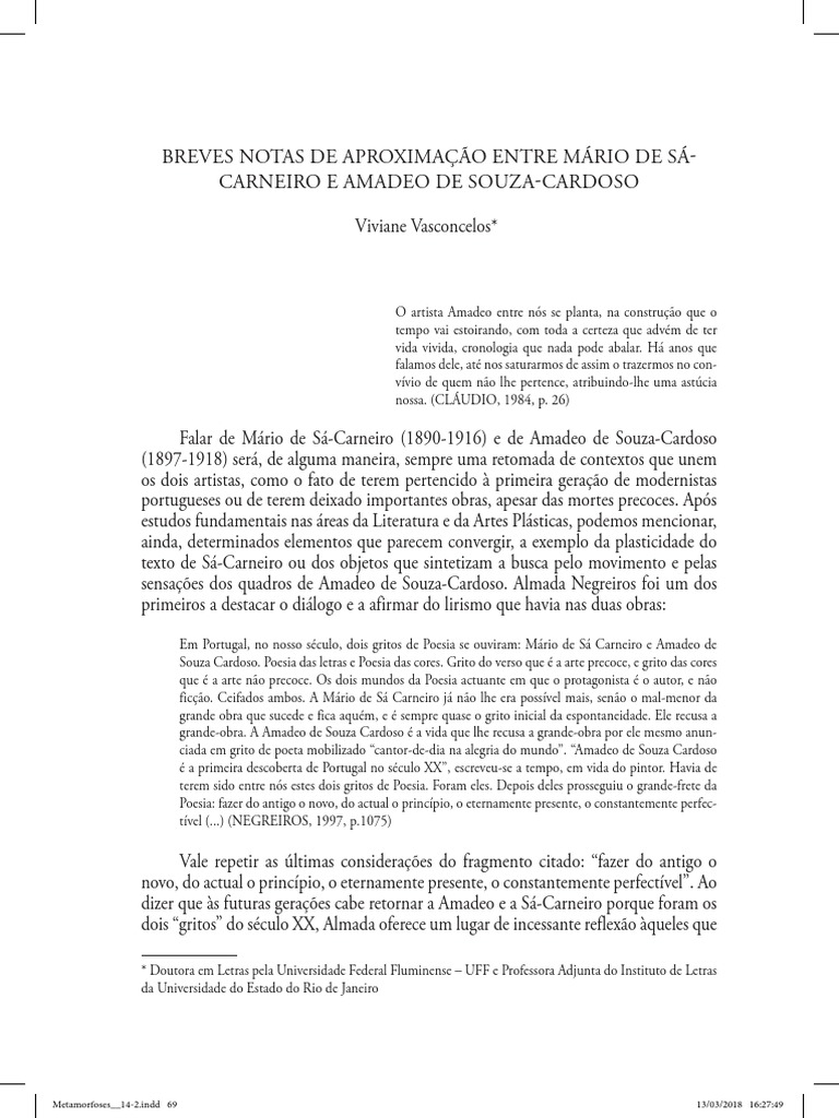 Amadeo e Mário | PDF | Poesia | Mitologia grega