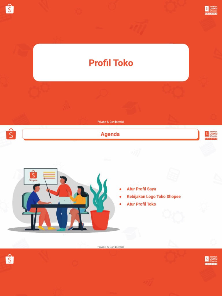 Sekolah Admin Shopee - Profil Toko | PDF
