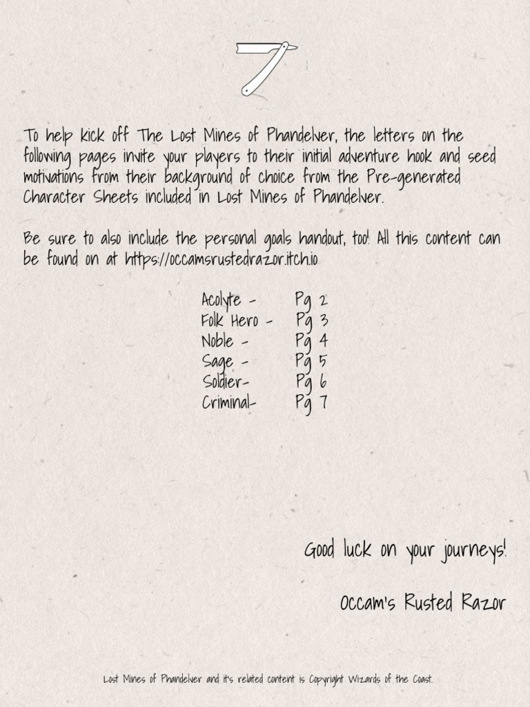 Gundren Letters | PDF