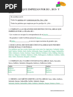 Sopa de Letras de Sustantivos Adjetivos y Verbos 2 | PDF