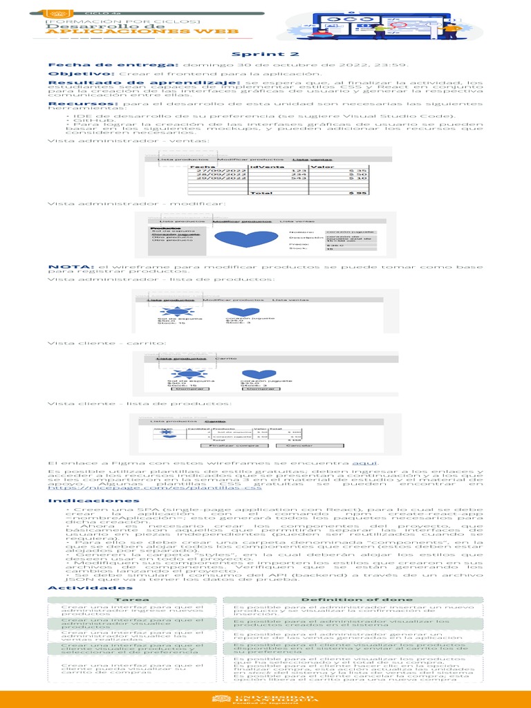 Sprint 2 - VFinal | Descargar gratis PDF | Tecnologías de la información | Gestión de tecnología ...